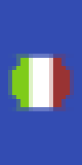 The Italy Flag Minecraft Banner