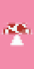 Red Mushroom Minecraft Banner