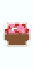 Pink Cupcake Minecraft Banner