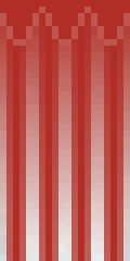 Curtain (red) Minecraft Banner