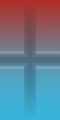 Red and Blue Minecraft Banner