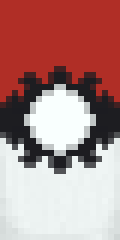 corrupted pokeball Minecraft Banner