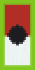 Pokeball! banner Simple 4 Things and Bam! Pokeball banner! Minecraft Banner