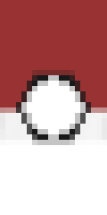 Pokeball Minecraft Banner