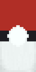 Pokeball Minecraft Banner