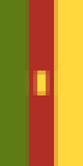 Flag: Cameroon Minecraft Banner