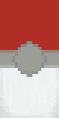 Pokeball Minecraft Banner