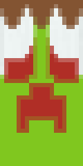 Hickory Dickory Dock with Parrot Minecraft Banner