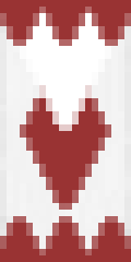 Love Heart Coat of Arms Minecraft Banner