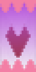 Heart Minecraft Banner