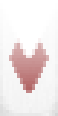 Red Heart Minecraft Banner