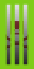 Skeleton Minecraft Banner