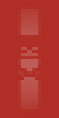 Red skull Minecraft Banner