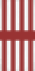 Wrapped up candy canes in 3 steps Minecraft Banner
