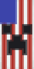 American Minecraft banner Minecraft Banner