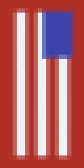 American flag Minecraft Banner