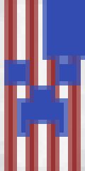 American creeper Flag Minecraft Banner
