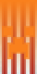 orange shade creeper Minecraft Banner
