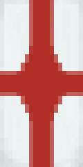 Flag of England Minecraft Banner