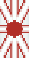 Japanese Empire Minecraft Banner