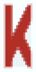 K Card Minecraft Banner