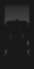 Creepy figure Minecraft Banner