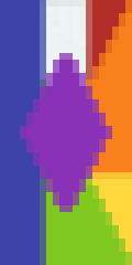 Rainbow Minecraft Banner