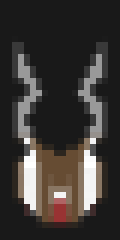 Reindeer(creepy) Minecraft Banner