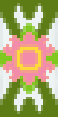 flower & vines :) Minecraft Banner