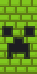 Creeper banner Minecraft Banner