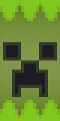 Creeper Minecraft Banner