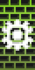 Green Flower Charge Wall Minecraft Banner