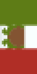 Mexico flag Minecraft Banner