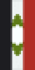 Flag of Syria Minecraft Banner
