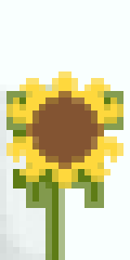 Sunflower Minecraft Banner