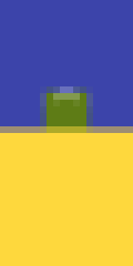 Sea pickle on coral block Minecraft Banner