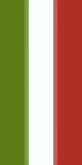 Italy flag Minecraft Banner