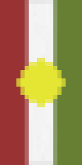 Kurdistan Minecraft Banner