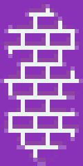 [HD Texture]Ripped Purple Bricks Minecraft Banner