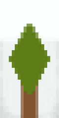 The Lonely Pine Tree Minecraft Banner