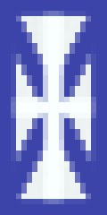 blue Minecraft Banner