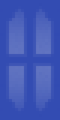 Blue Door Minecraft Banner