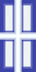 Quebec flag banner Minecraft Banner
