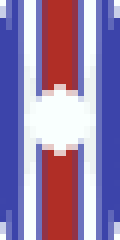 Flag of Costa Rica Minecraft Banner