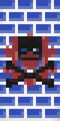 red skull Minecraft Banner