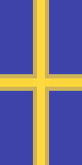 The Swedish Flag Minecraft Banner