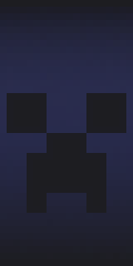 2011 minecon blue gradient Minecraft Banner