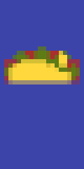Yummy Taco Minecraft Banner