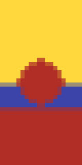 Ecuador Minecraft Banner