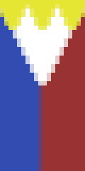 Philippine Flag Minecraft Banner